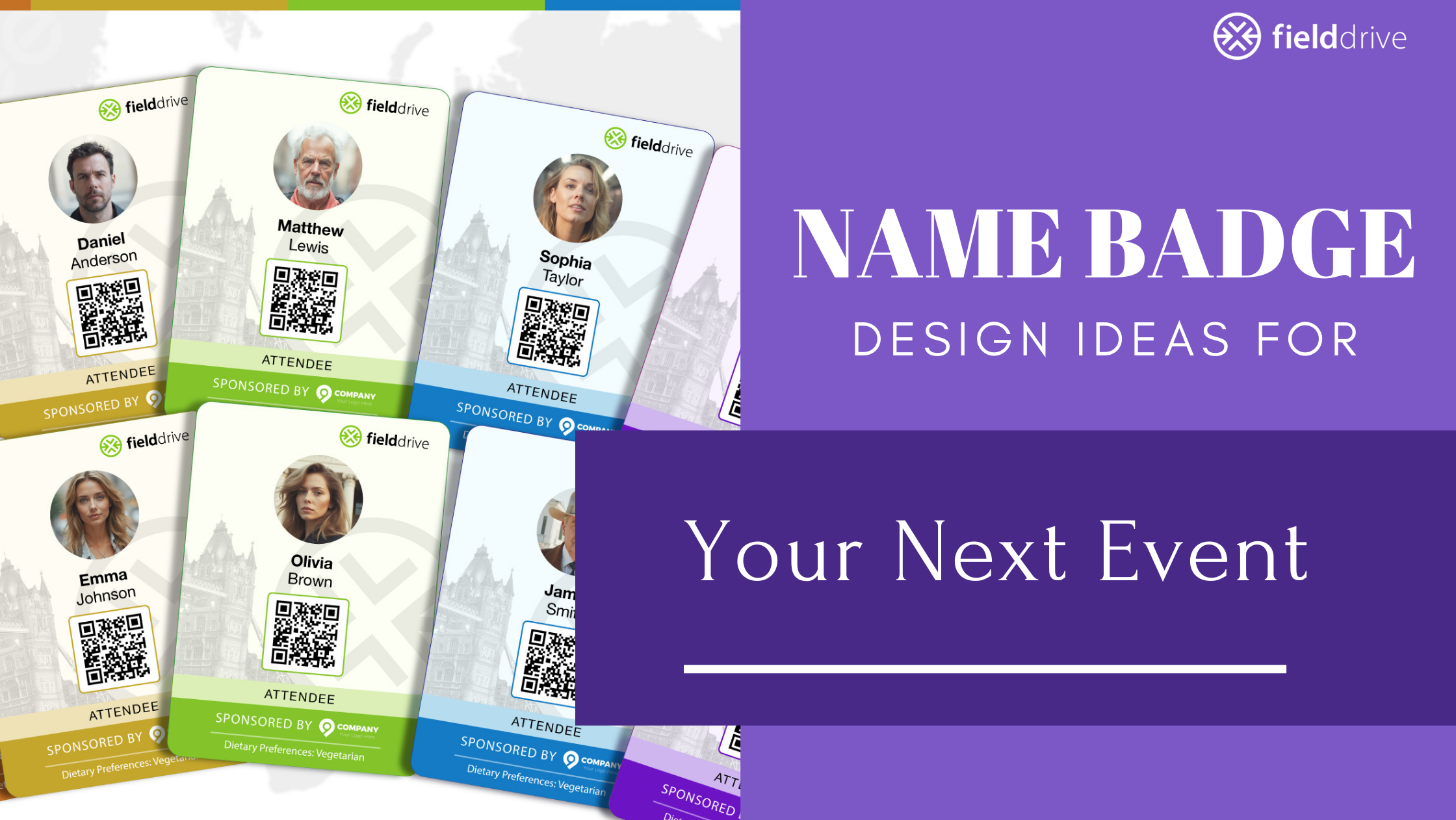 20 Name Badge Design Ideas For Your Next Event